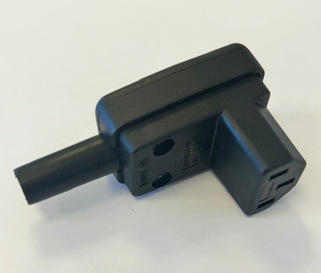 Right Angle IEC C13 Socket - Component Buddy