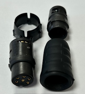 SWITCHCRAFT EN3, 6 Position Circular Connector Plug - Component Buddy